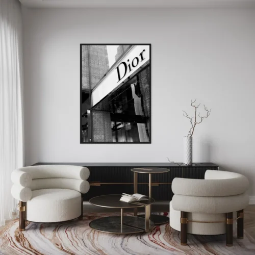 Poster Dior | Off Pure
