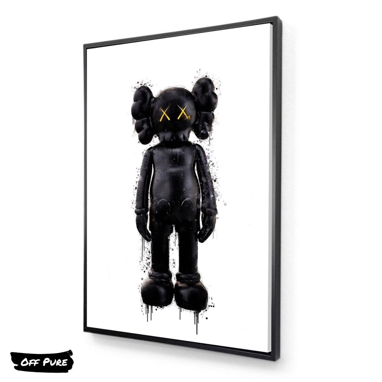 Tableau "Kaws Drip" | Off Pure